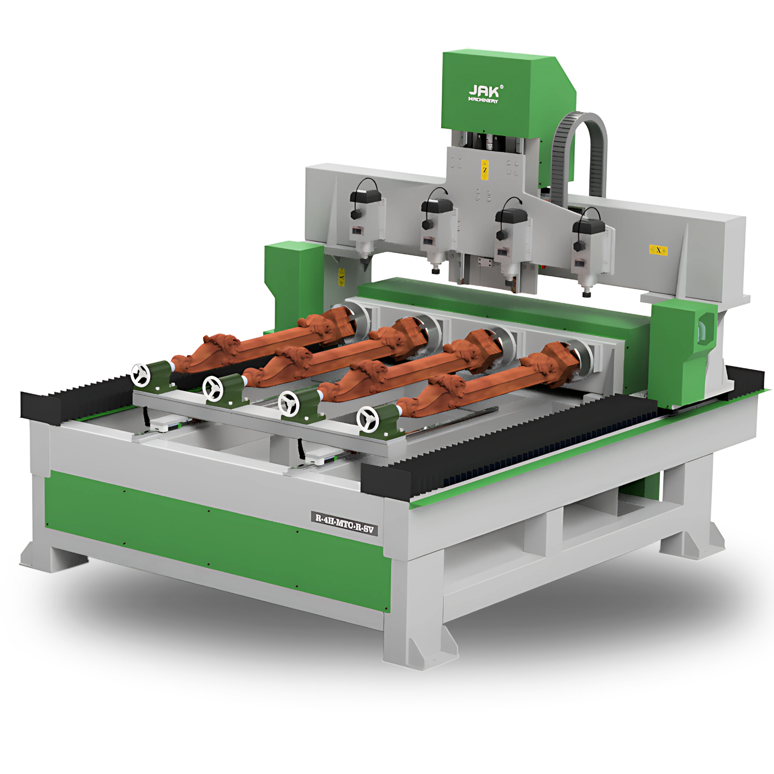 CNC 4 Head Rotary Machine - JAK Machinery